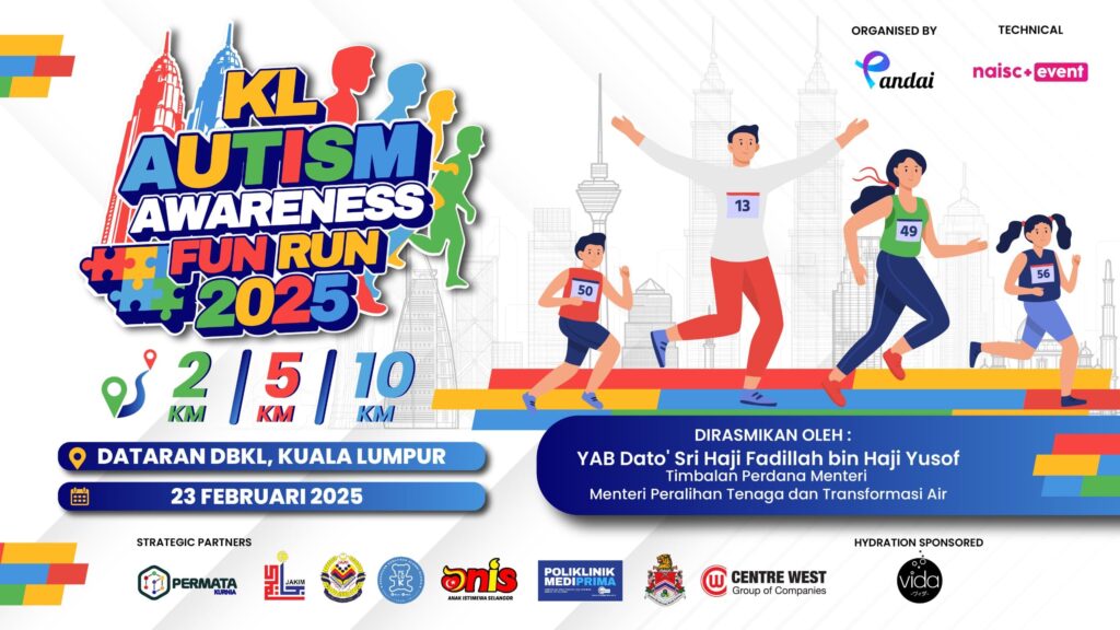 KL Autism Awareness Fun Run 2025 | Poliklinik Mediprima